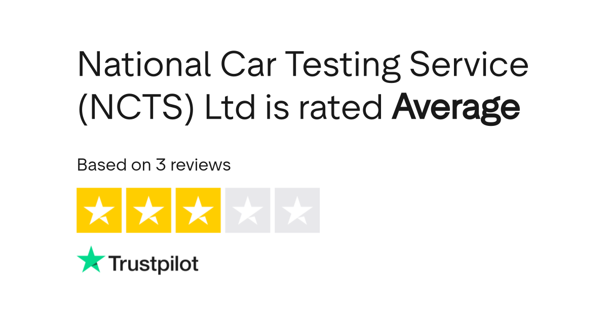 National Car Testing Service (NCTS) Ltd Reviews | Read Customer Service ...