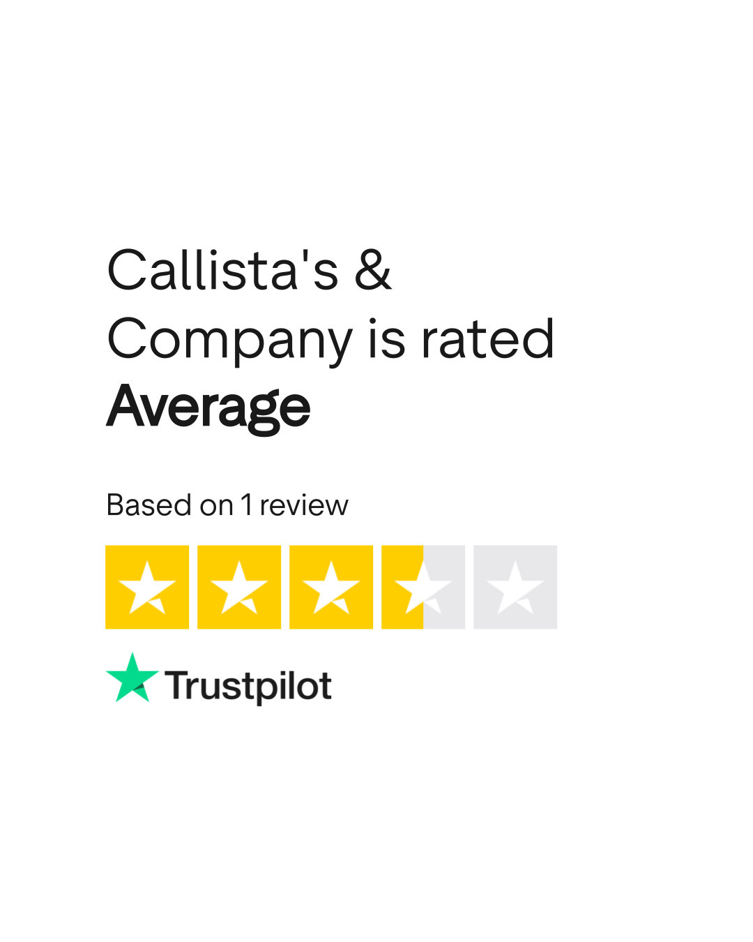 Callista's & Company Reviews | Read Customer Service Reviews of callistasco.com