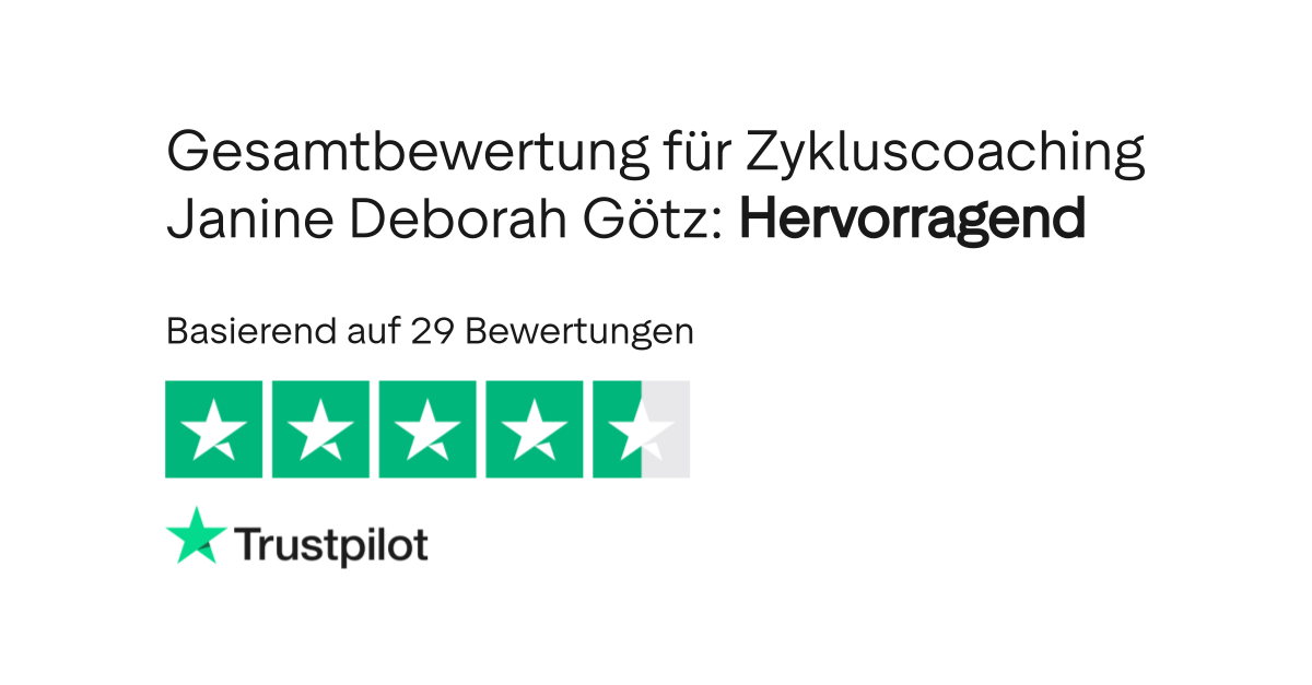 Bewertungen zu Zykluscoaching Janine Deborah Götz | Lesen Sie ...