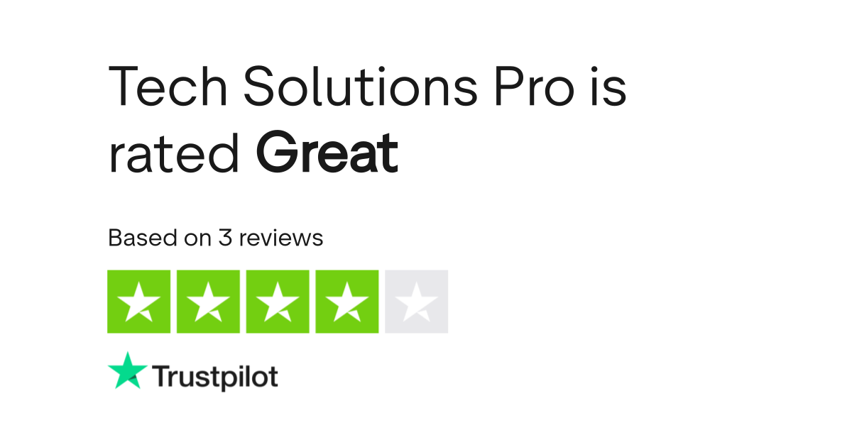 Tech Solutions Pro Reviews | Read Customer Service Reviews of ...