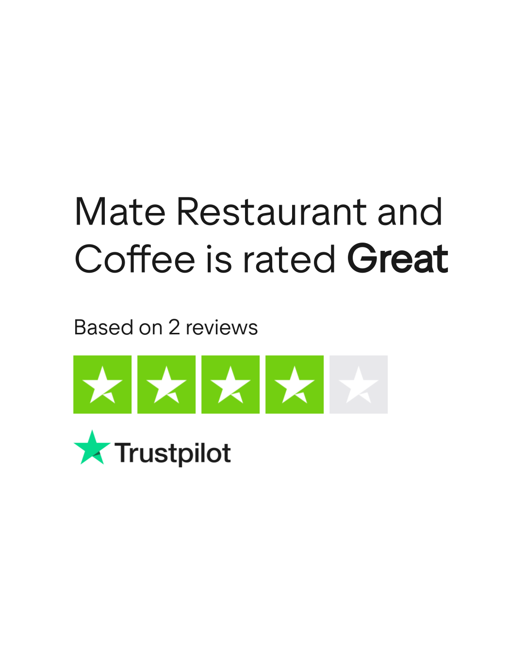 Mate Restaurant and Coffee Reviews | Read Customer Service Reviews of ...