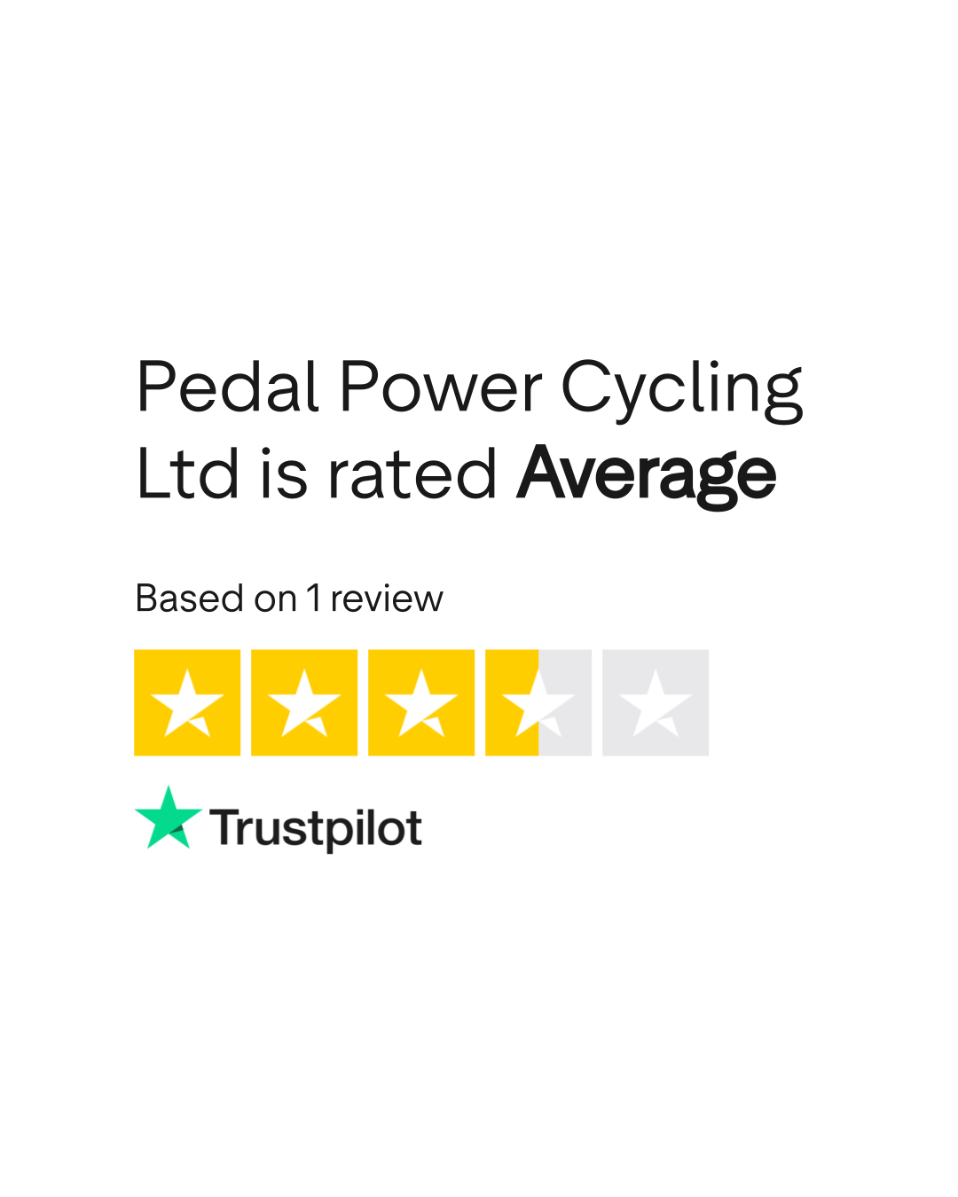 Pedal Power Cycling Ltd Reviews | Read Customer Service Reviews of ...