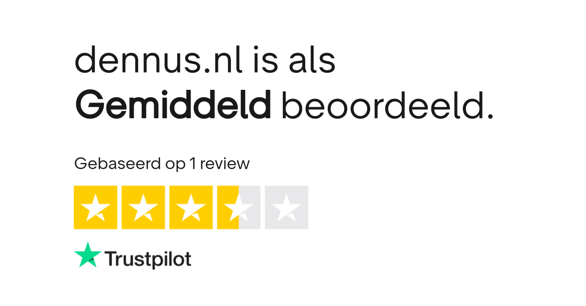 dennus.nl reviews | Bekijk consumentenreviews over dennus.nl