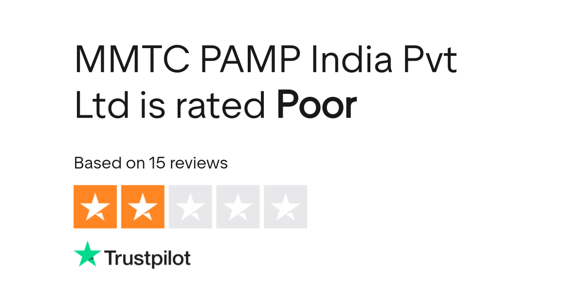 MMTC PAMP India Pvt Ltd Reviews | Read Customer Service Reviews of ...