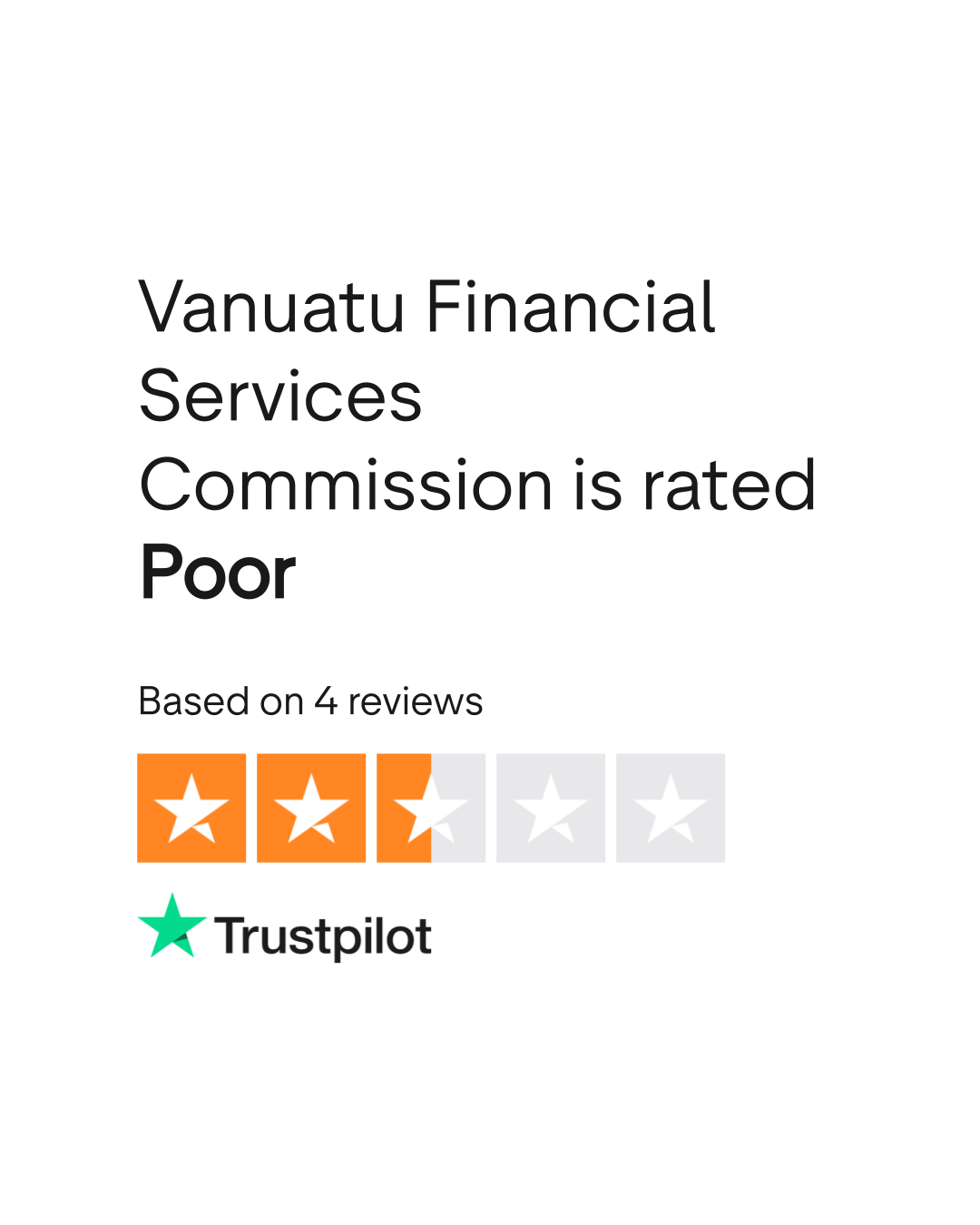 Vanuatu Financial Services Commission Reviews | Read Customer Service ...