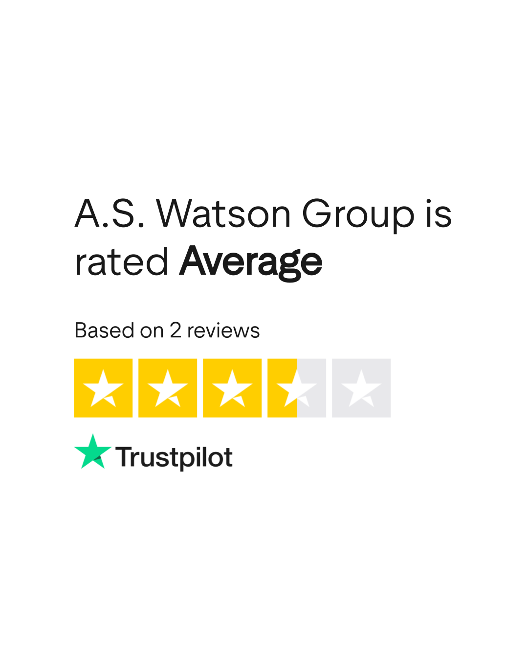 A.S. Watson Group Reviews | Read Customer Service Reviews of www ...