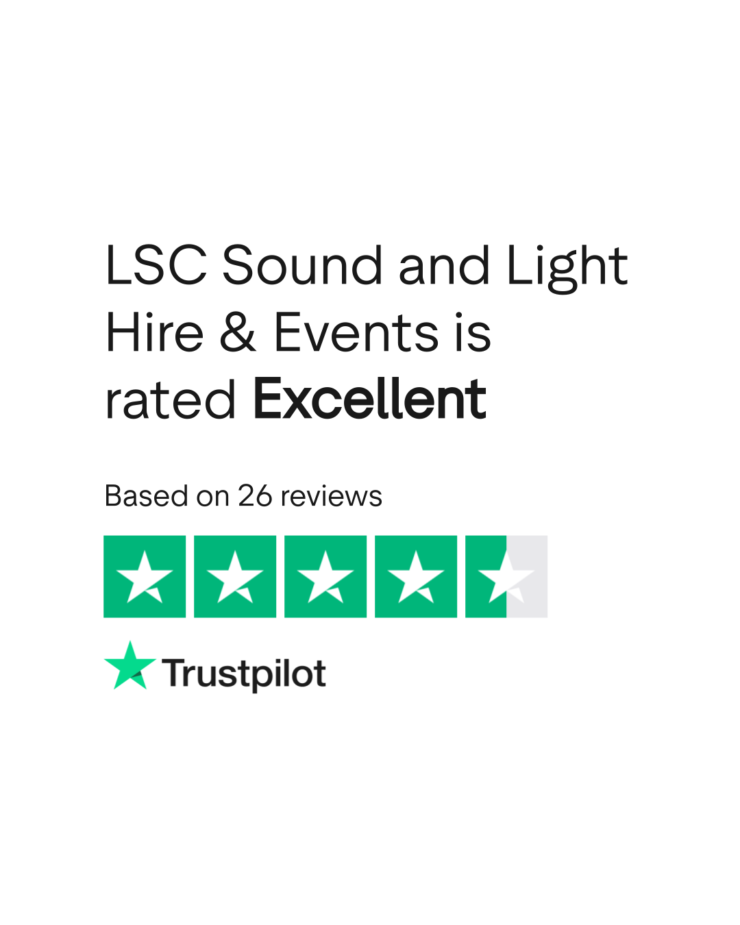 LSC Sound and Light Hire & Events Reviews | Read Customer Service ...