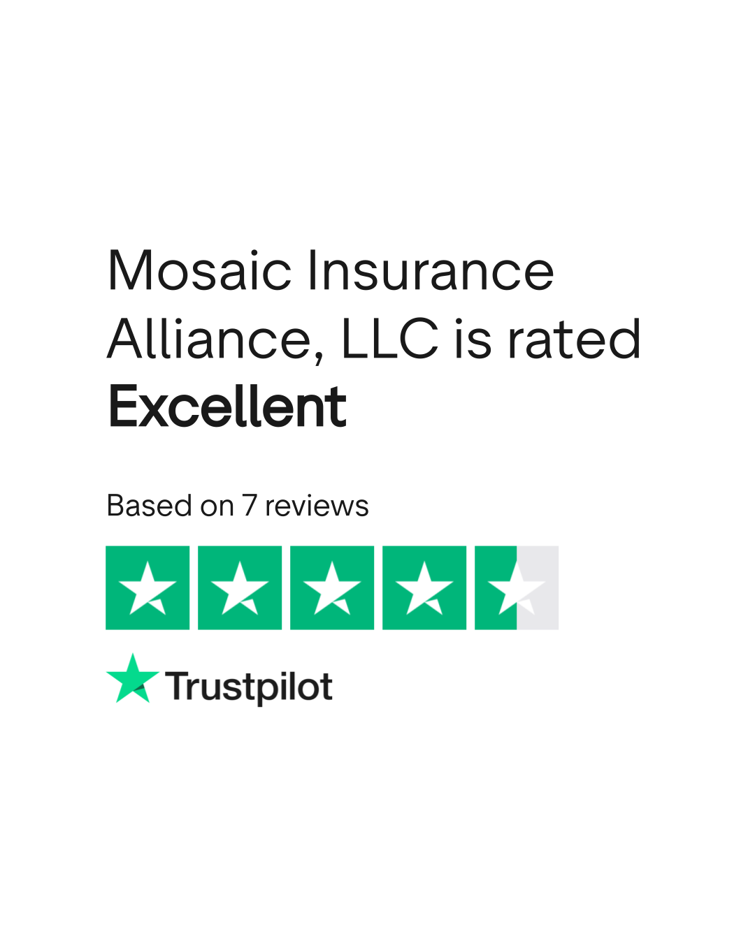 Mosaic Insurance Alliance, LLC Reviews | Read Customer Service Reviews ...