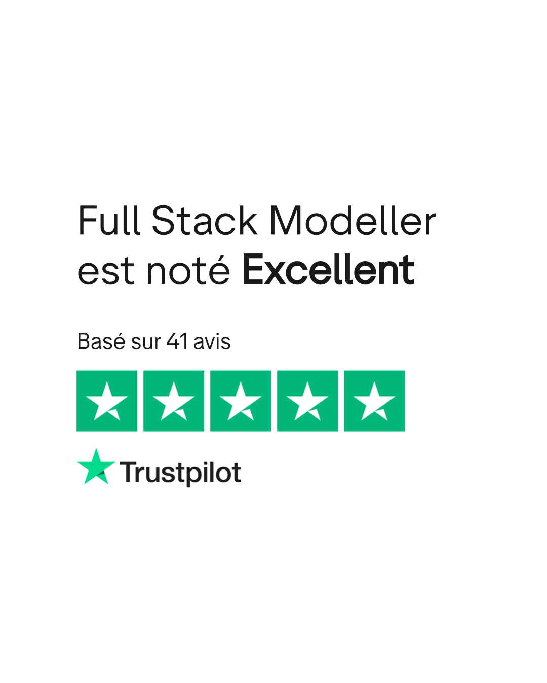 Avis de Full Stack Modeller | Lisez les avis marchands de ...