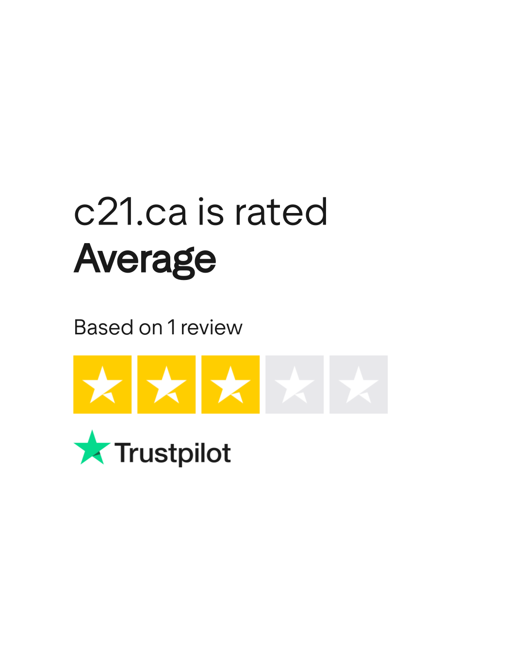 c21.ca Reviews | Read Customer Service Reviews of c21.ca