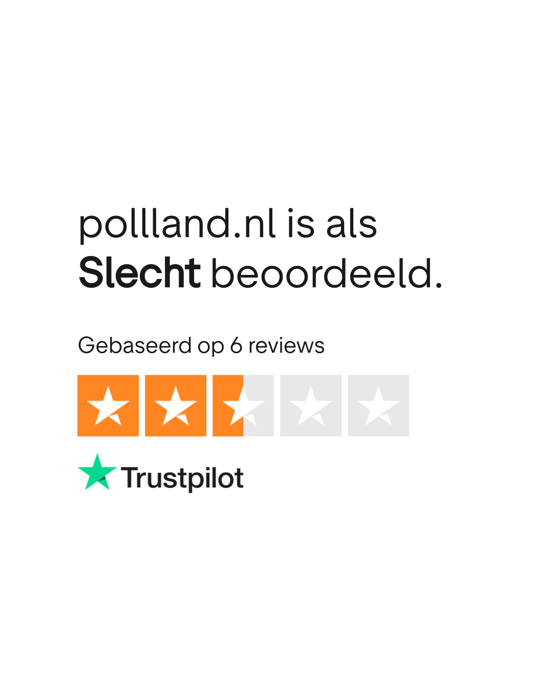 pollland.nl reviews | Bekijk consumentenreviews over pollland.nl