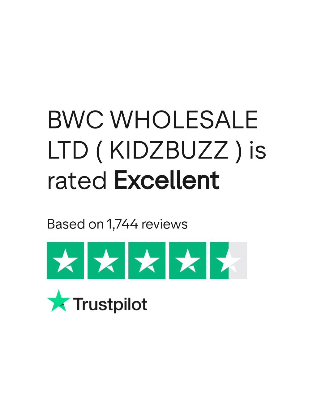 BWC WHOLESALE LTD ( KIDZBUZZ ) Reviews | Read Customer Service Reviews ...