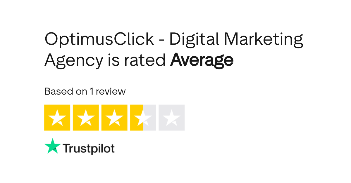 OptimusClick - Digital Marketing Agency Reviews | Read Customer Service Reviews of optimusclick ...