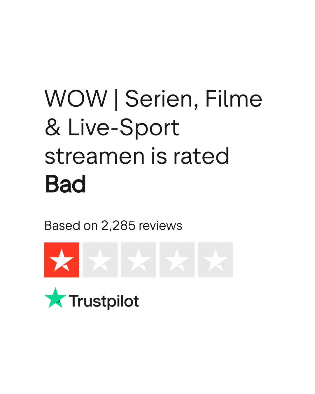 WOW | Serien, Filme & Live-Sport streamen Reviews | Read Customer ...