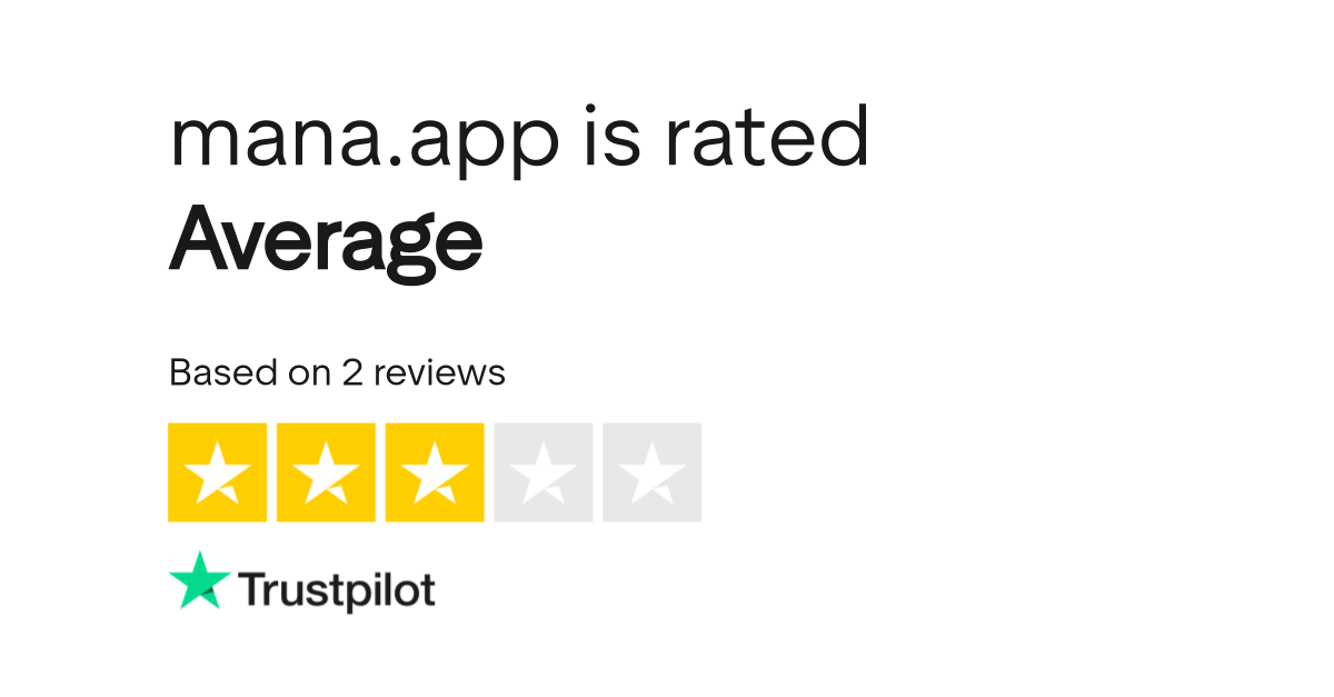 mana.app Reviews | Read Customer Service Reviews of mana.app