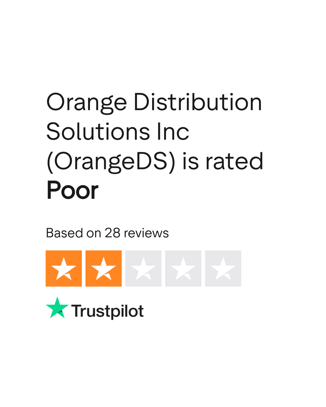Orange Distribution Solutions Inc (OrangeDS) Reviews | Read Customer ...