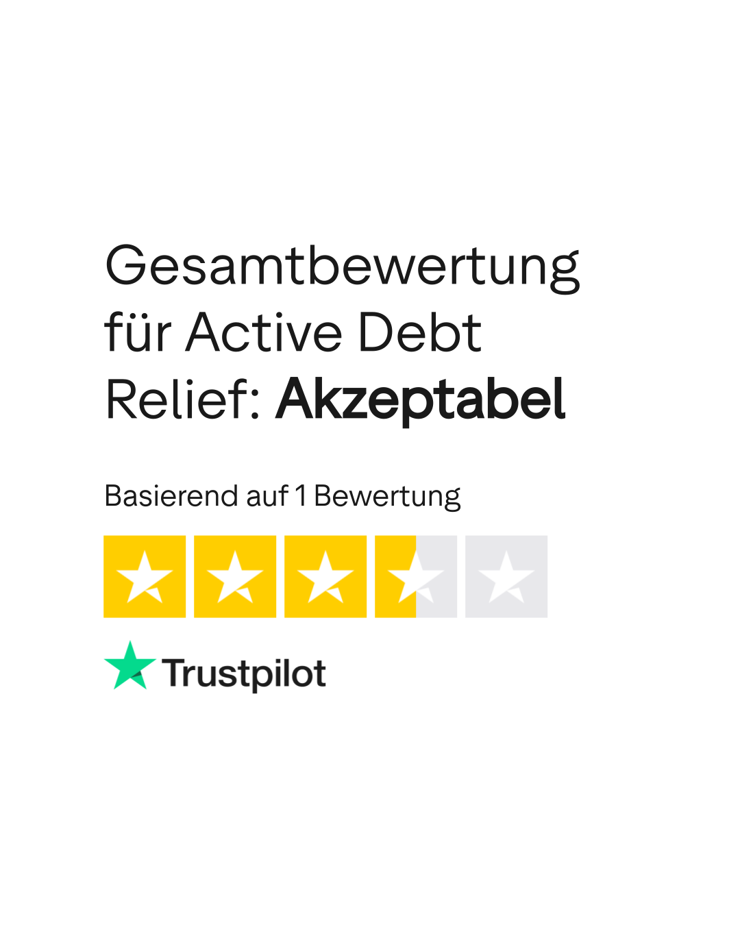 Bewertungen zu Active Debt Relief | Lesen Sie Kundenbewertungen zu ...