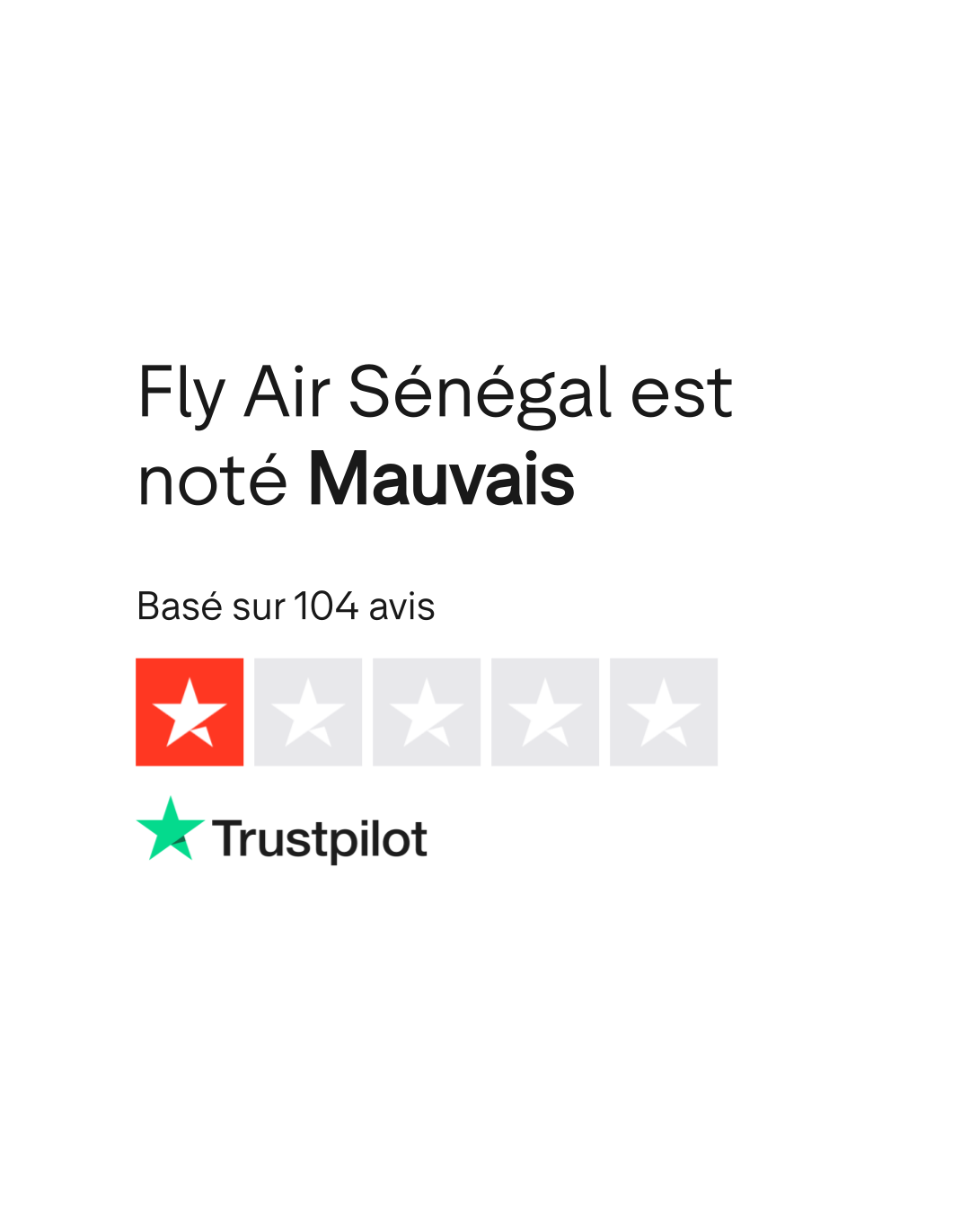 Avis de Fly Air Sénégal | Lisez les avis marchands de flyairsenegal.com