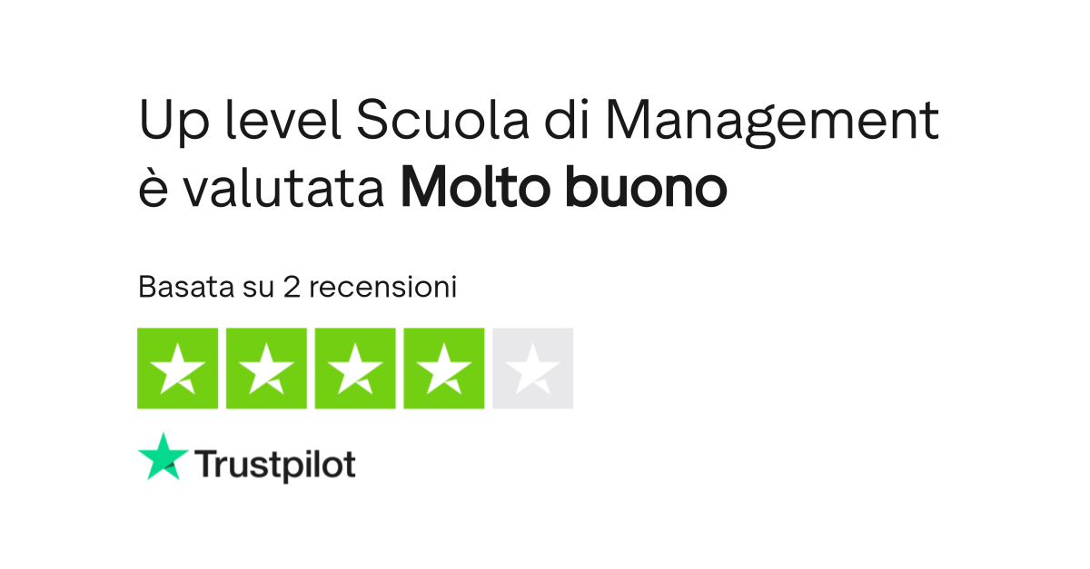 Up level Scuola di Management | Leggi le recensioni dei servizi di ...