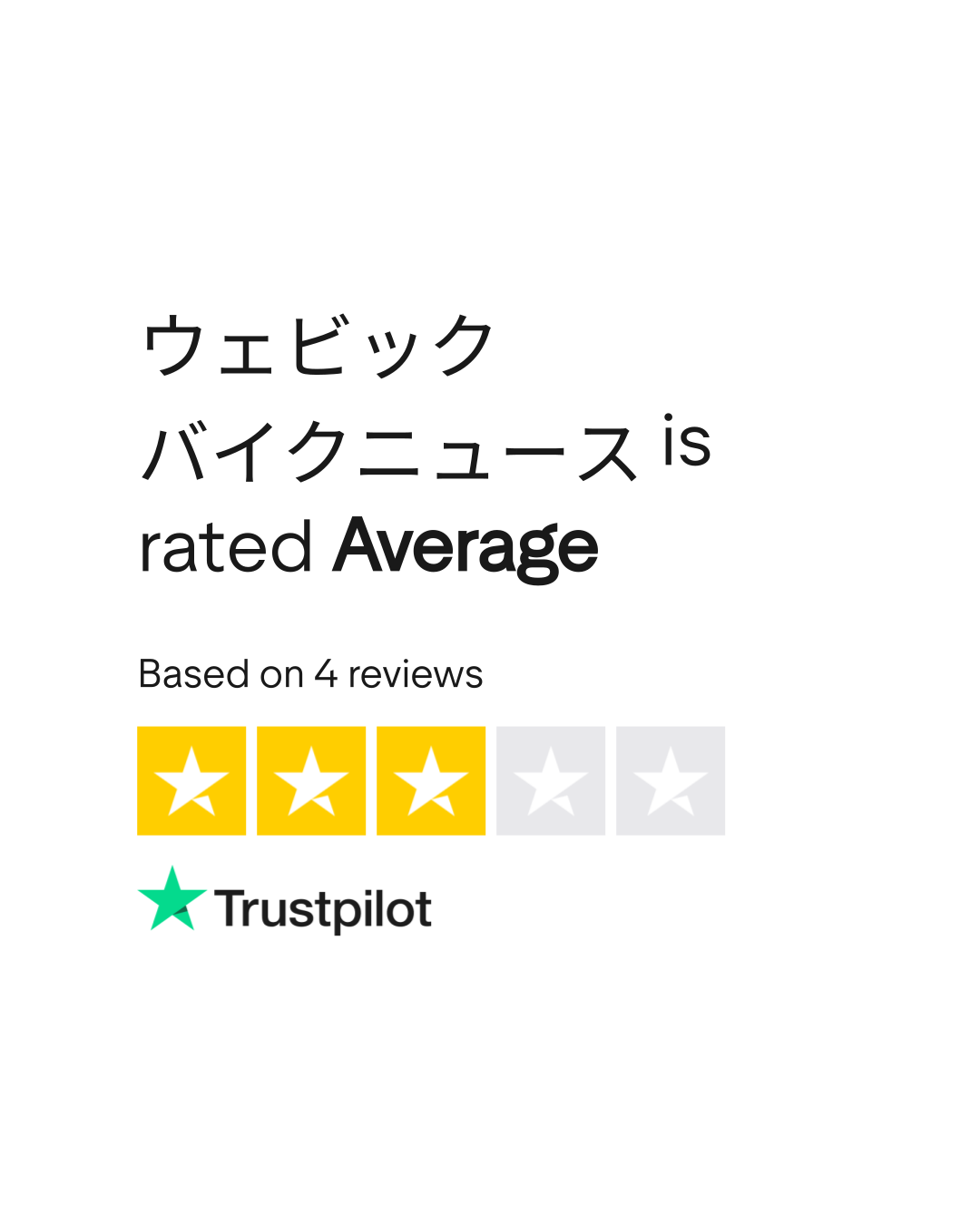 ウェビック バイクニュース Reviews | Read Customer Service Reviews of japan.webike.net