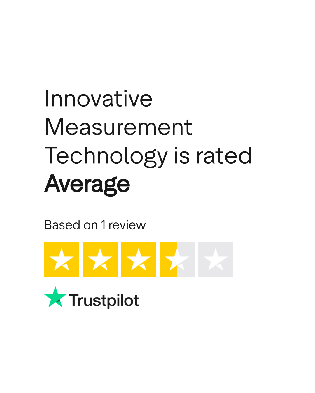 Innovative Measurement Technology Reviews | Read Customer Service ...