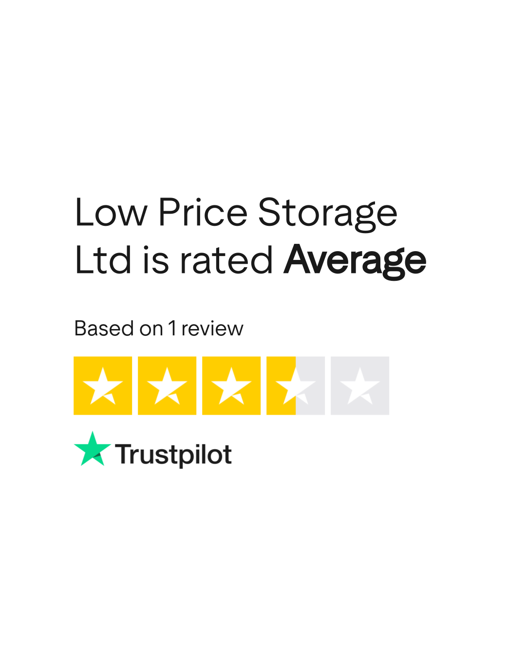 Low Price Storage Ltd Reviews | Read Customer Service Reviews of ...