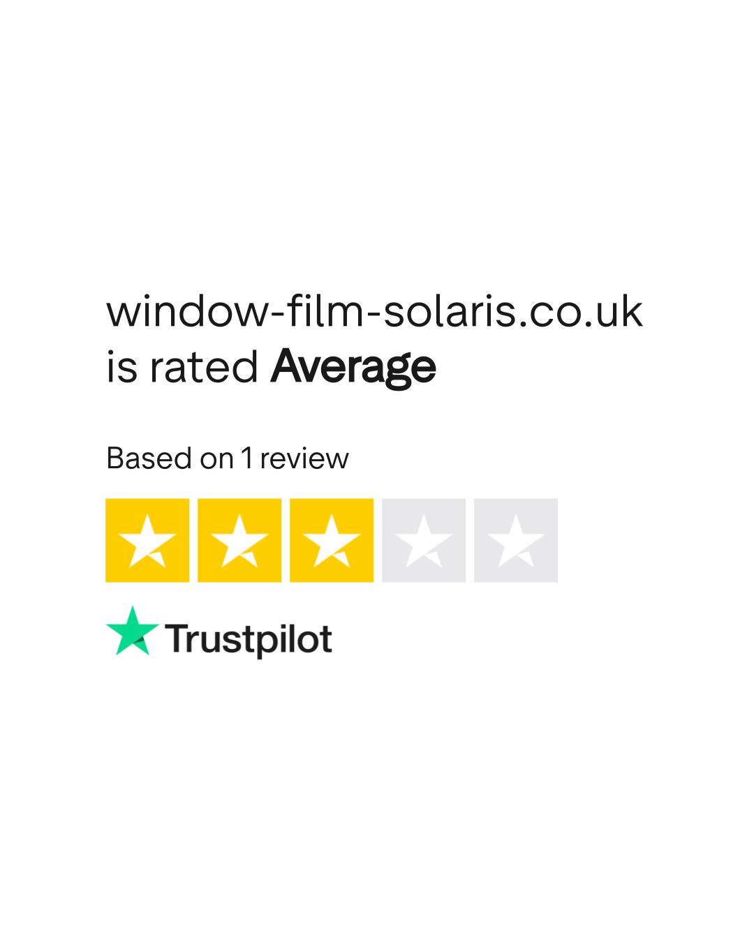 window-film-solaris.co.uk Reviews | Read Customer Service Reviews of ...