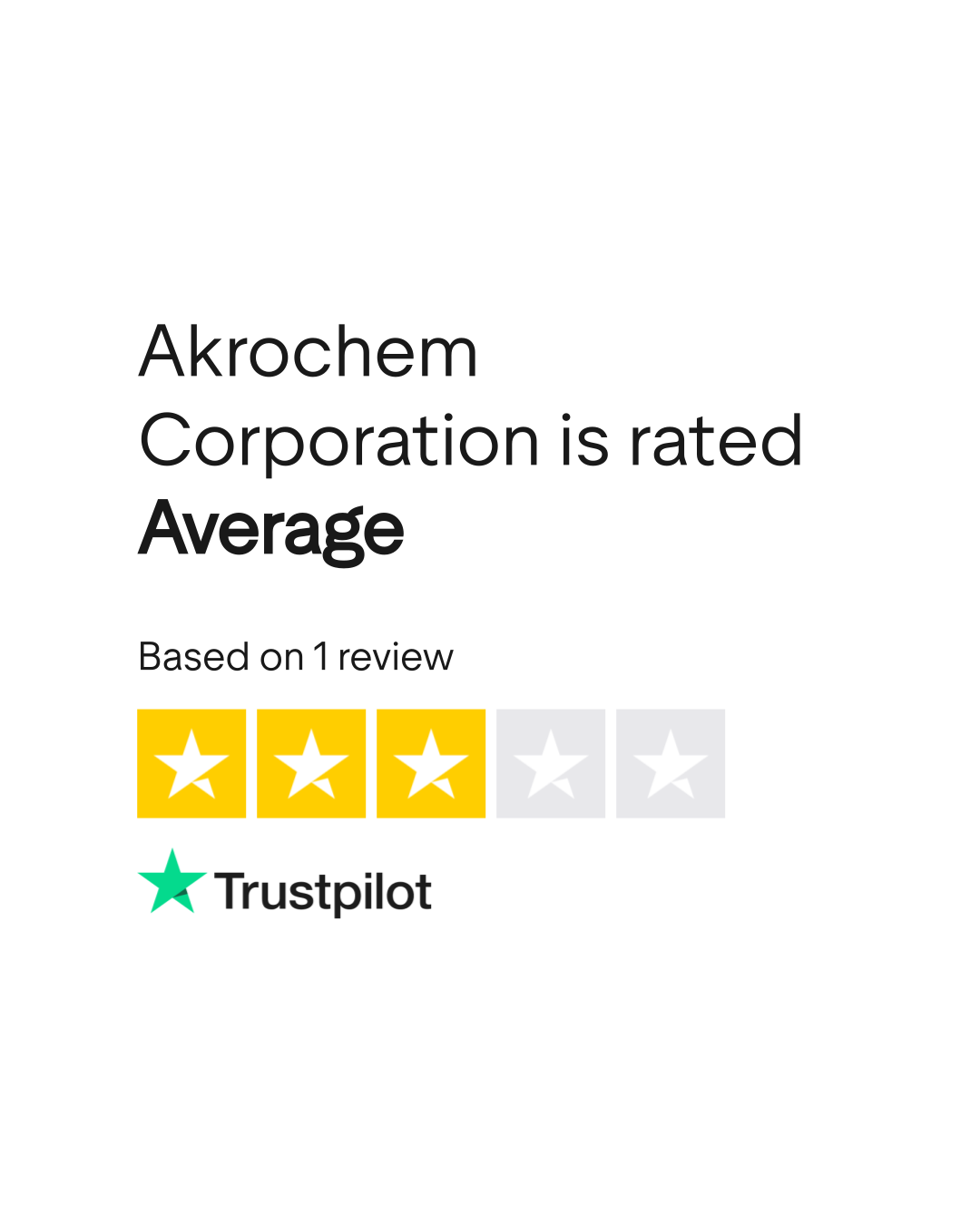 Akrochem Corporation Reviews | Read Customer Service Reviews of ...
