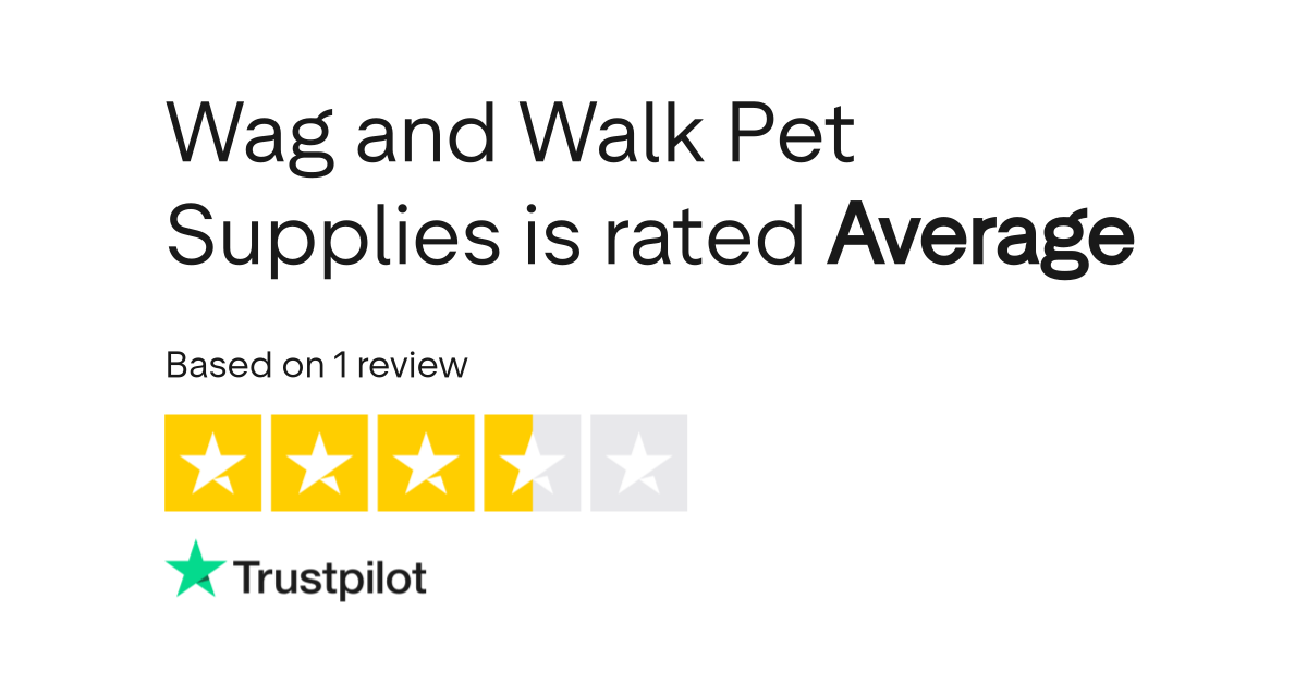 Wag and Walk Pet Supplies Reviews | Read Customer Service Reviews of ...