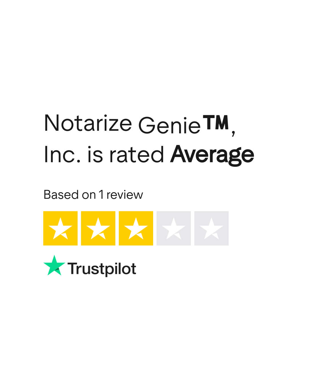 Notarize Genie™️, Inc. Reviews | Read Customer Service Reviews of notarizegenie.com
