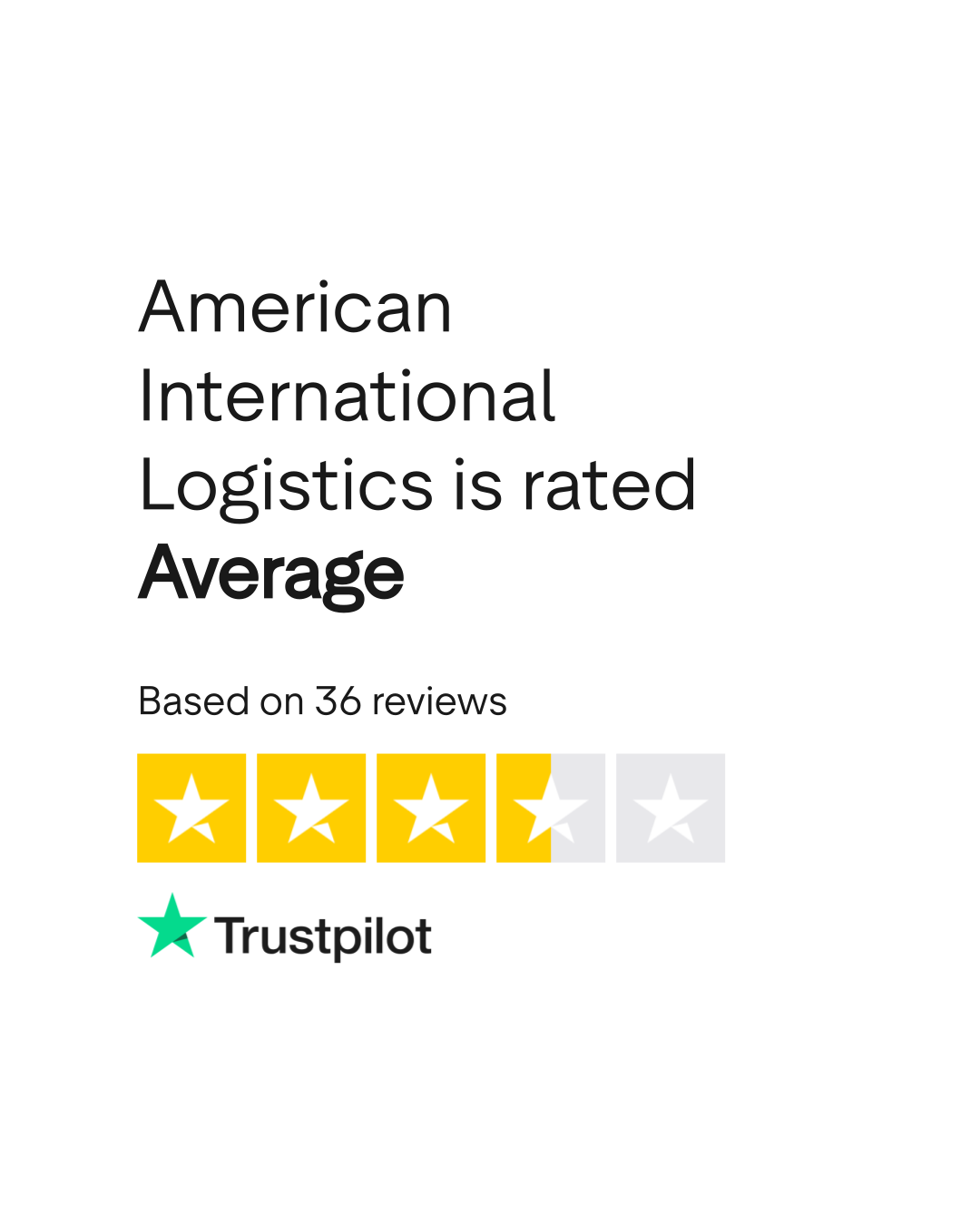 American International Logistics Reviews | Read Customer Service Reviews of ...