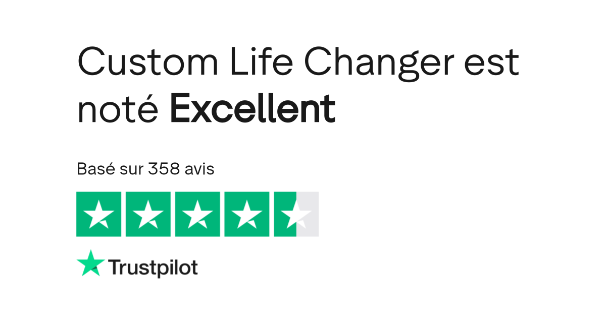 Avis de Custom Life Changer | Lisez les avis marchands de ...