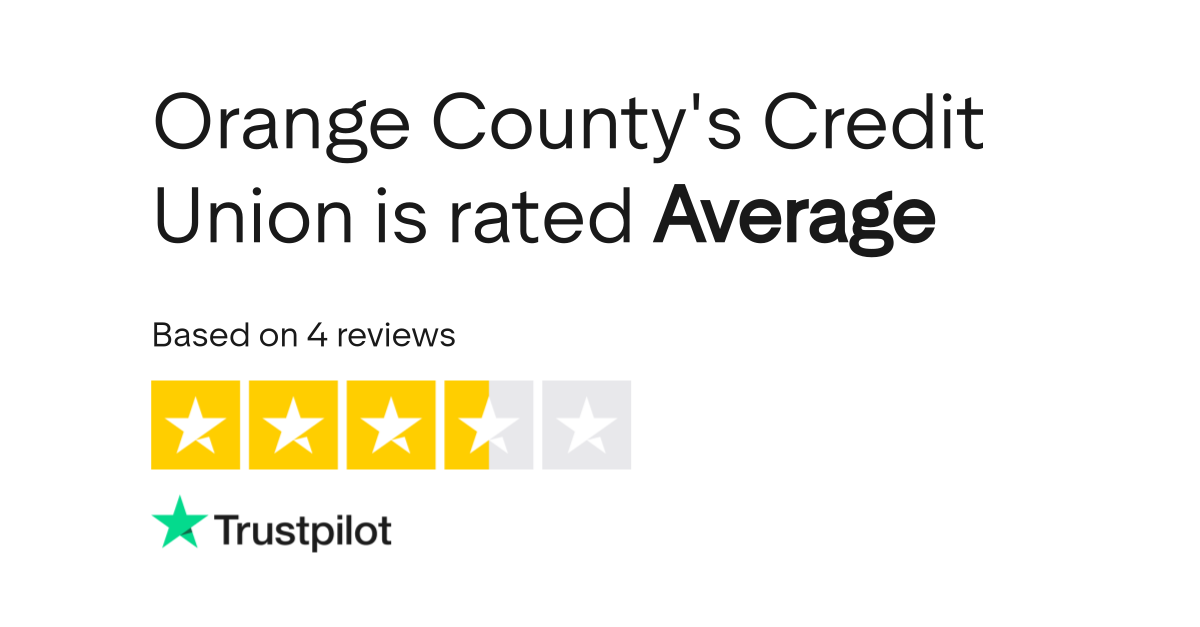 Orange County's Credit Union Reviews | Read Customer Service Reviews of ...