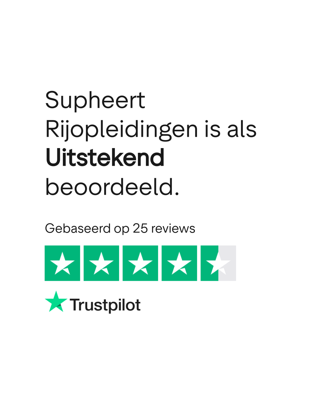 Supheert Rijopleidingen reviews | Bekijk consumentenreviews over ...