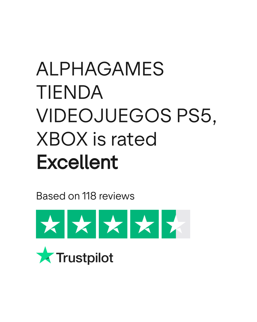 ALPHAGAMES TIENDA VIDEOJUEGOS PS5, XBOX Reviews | Read Customer Service ...