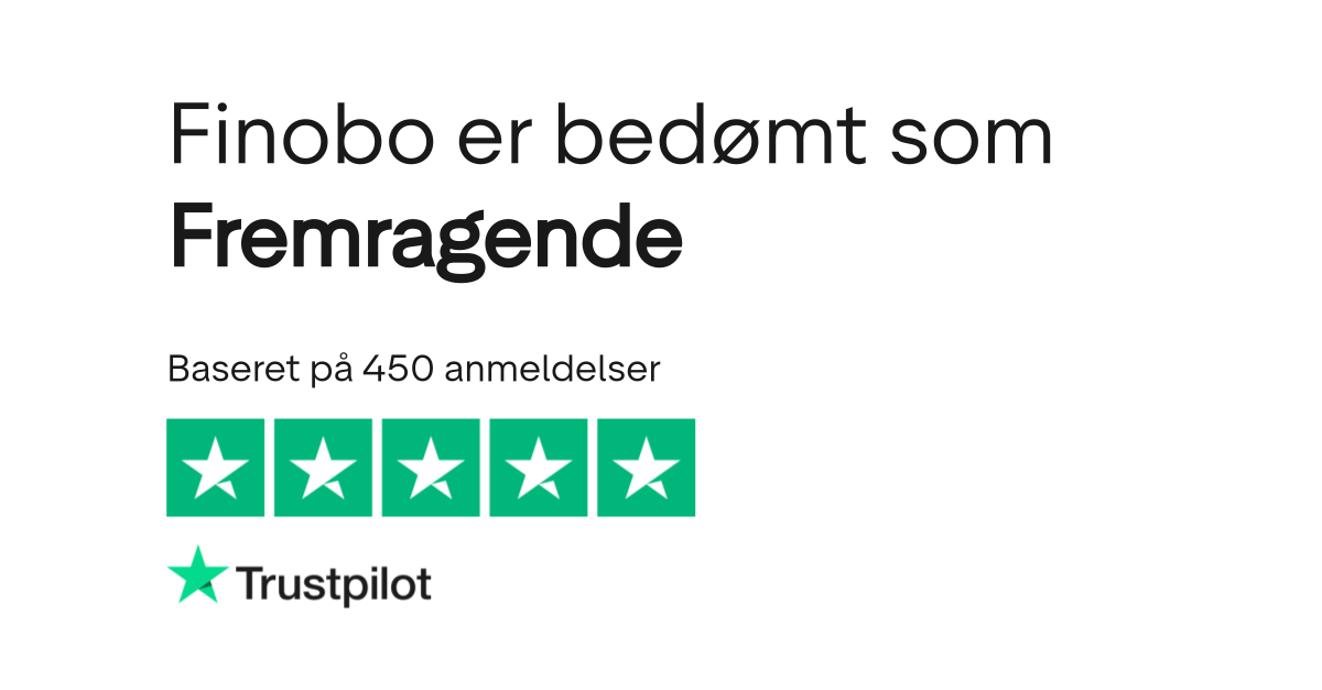 Anmeldelser af Finobo | Læs kundernes anmeldelser af finobo.dk