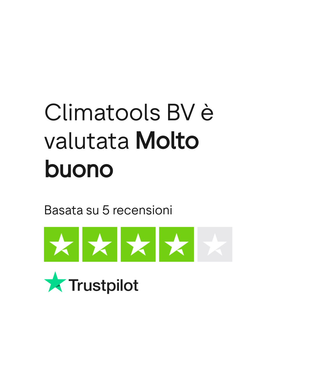 Climatools BV | Leggi le recensioni dei servizi di climatools.nl