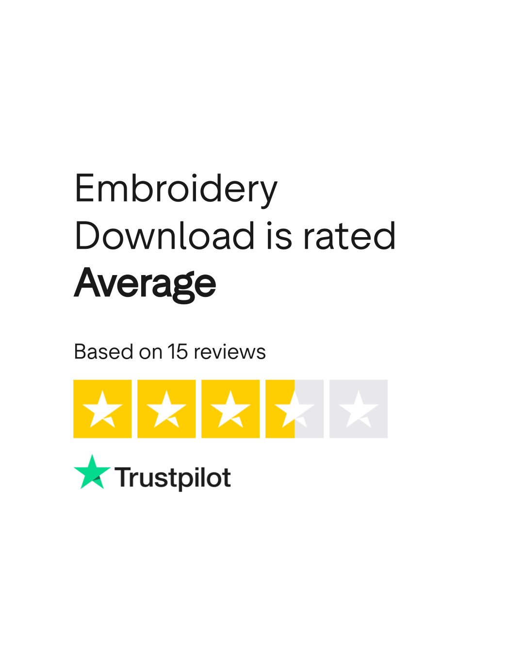 Embroidery Download Reviews | Read Customer Service Reviews of embroiderydownload.com