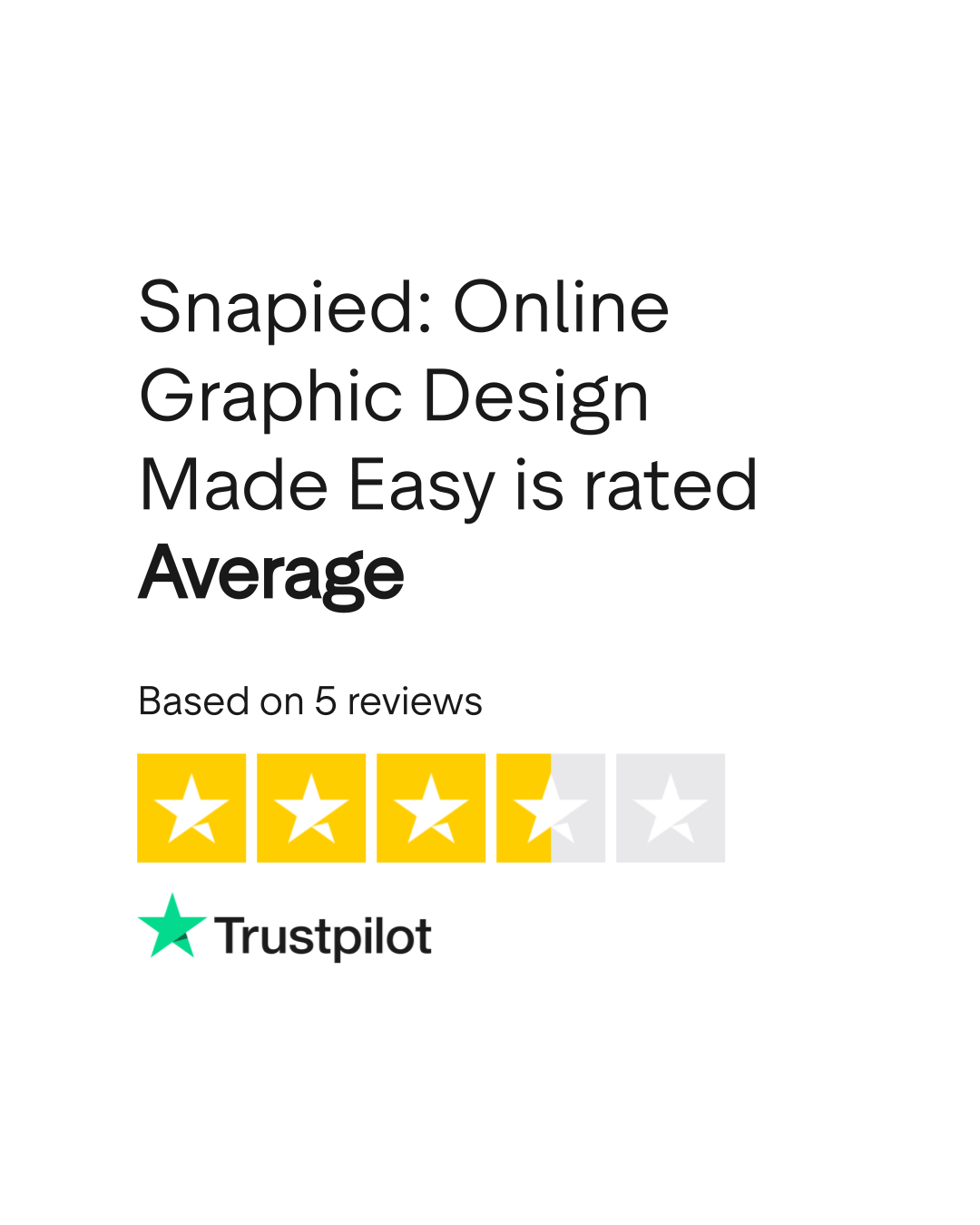 Snapied: Online Graphic Design Made Easy Reviews | Read Customer Service Reviews of snapied.com