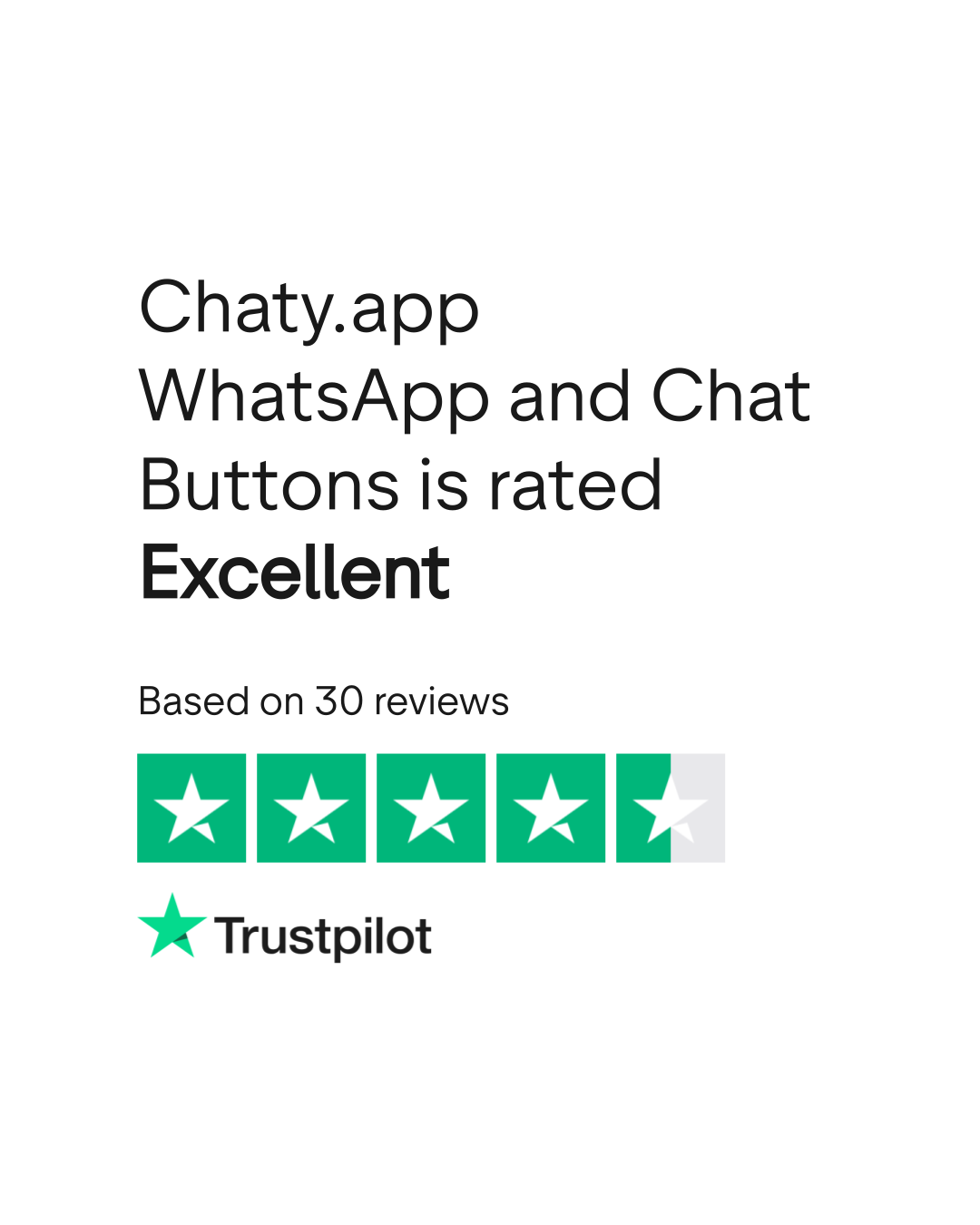 Chaty.app WhatsApp and Chat Buttons Reviews | Read Customer Service ...
