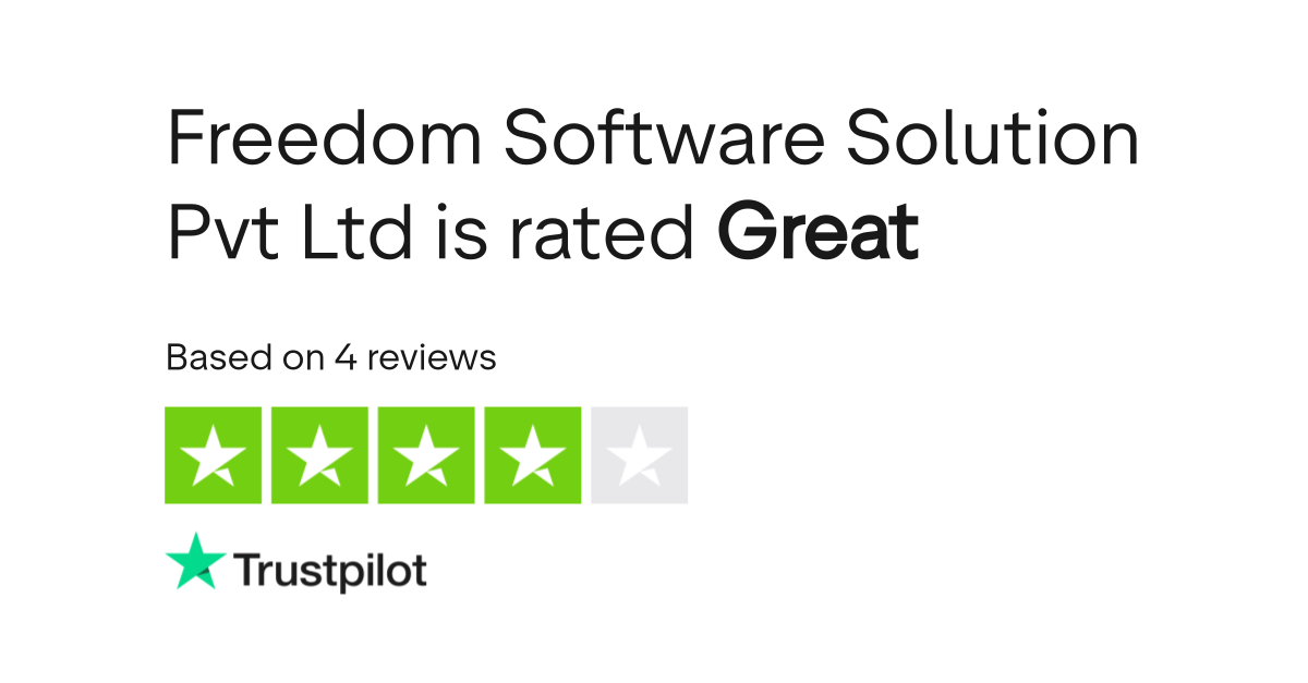 Freedom Software Solution Pvt Ltd Reviews | Read Customer Service ...