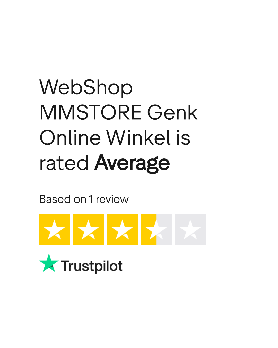 WebShop MMSTORE Hasselt Online Winkel Reviews | Read Customer Service ...