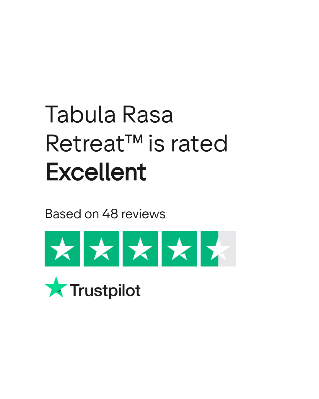 Tabula Rasa Retreat™ Reviews | Read Customer Service Reviews of tabularasaretreat.com