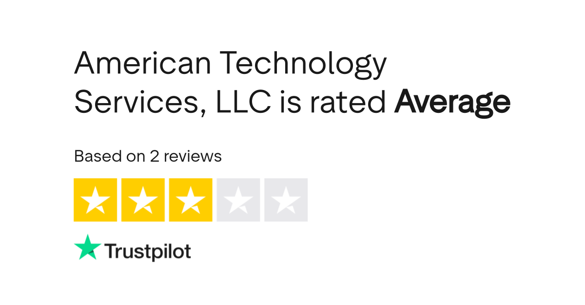 American Technology Services, LLC Reviews | Read Customer Service ...