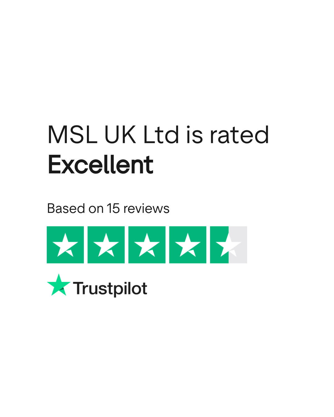 MSL UK Ltd Reviews | Read Customer Service Reviews of mslukltd.co.uk