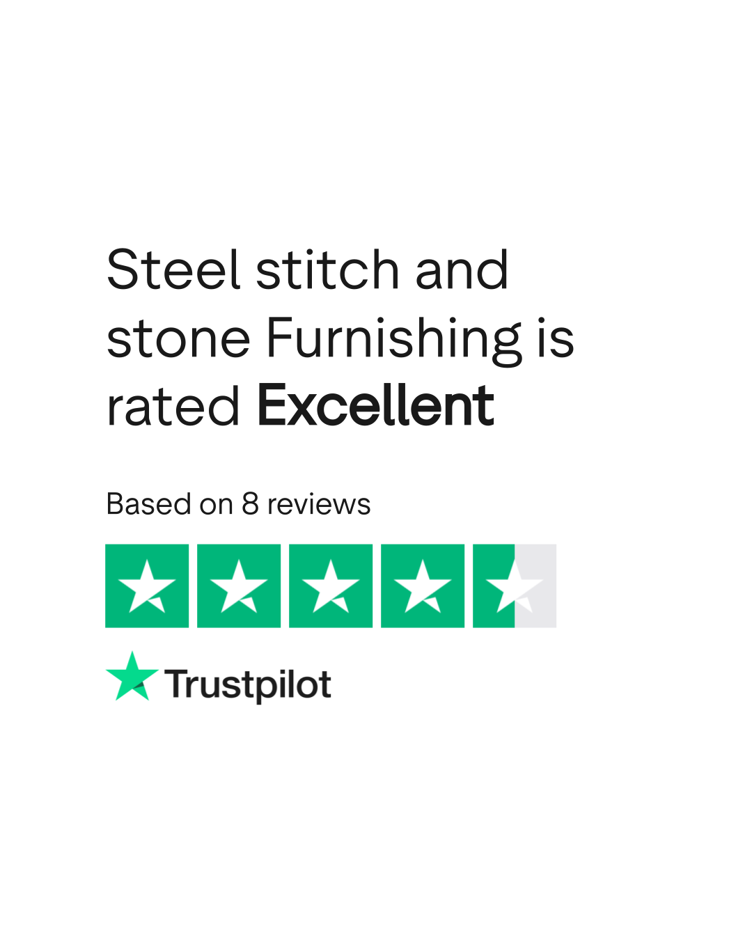 Steel stitch and stone Furnishing Reviews | Read Customer Service ...