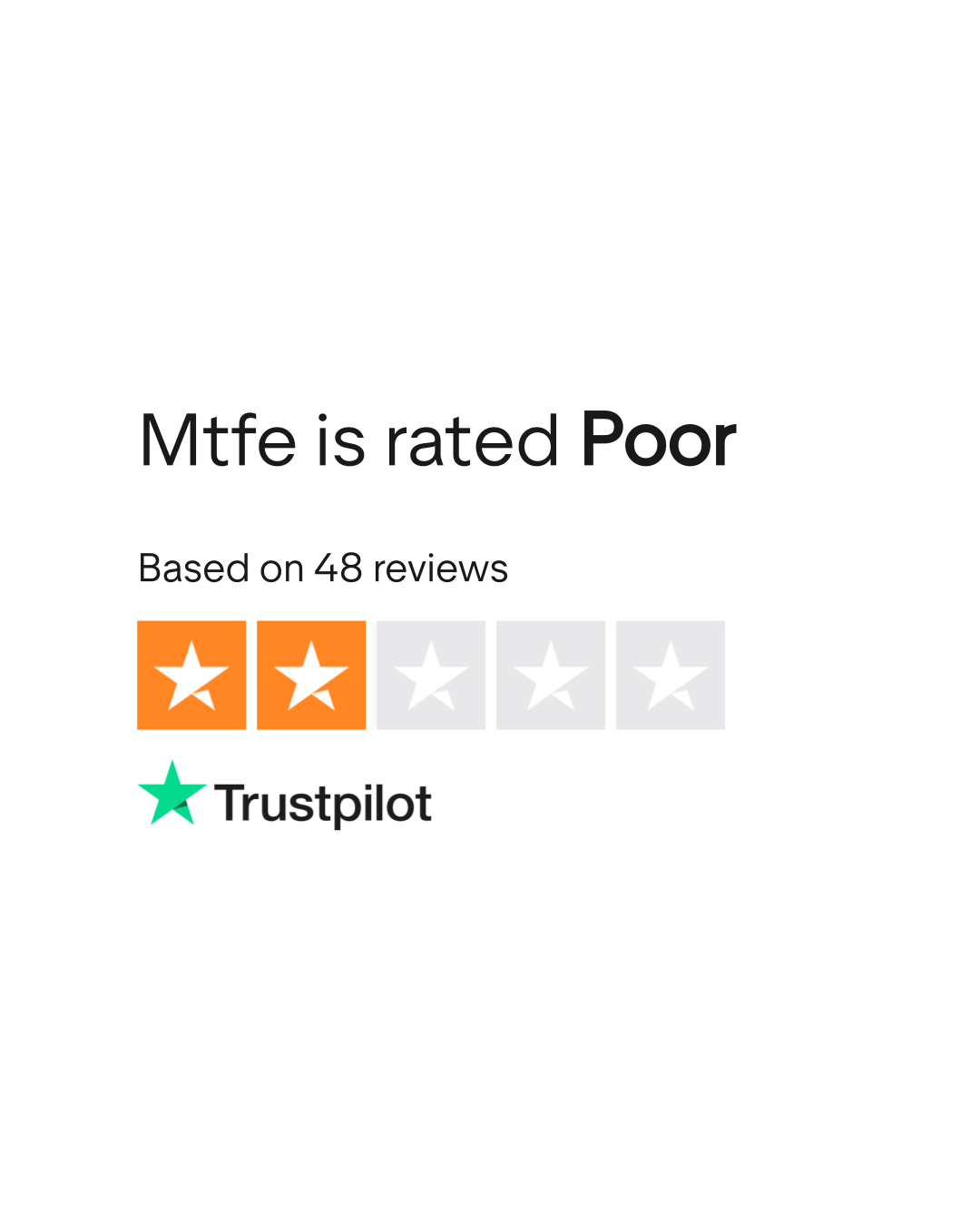 Mtfe Reviews | Read Customer Service Reviews of mtfe.com
