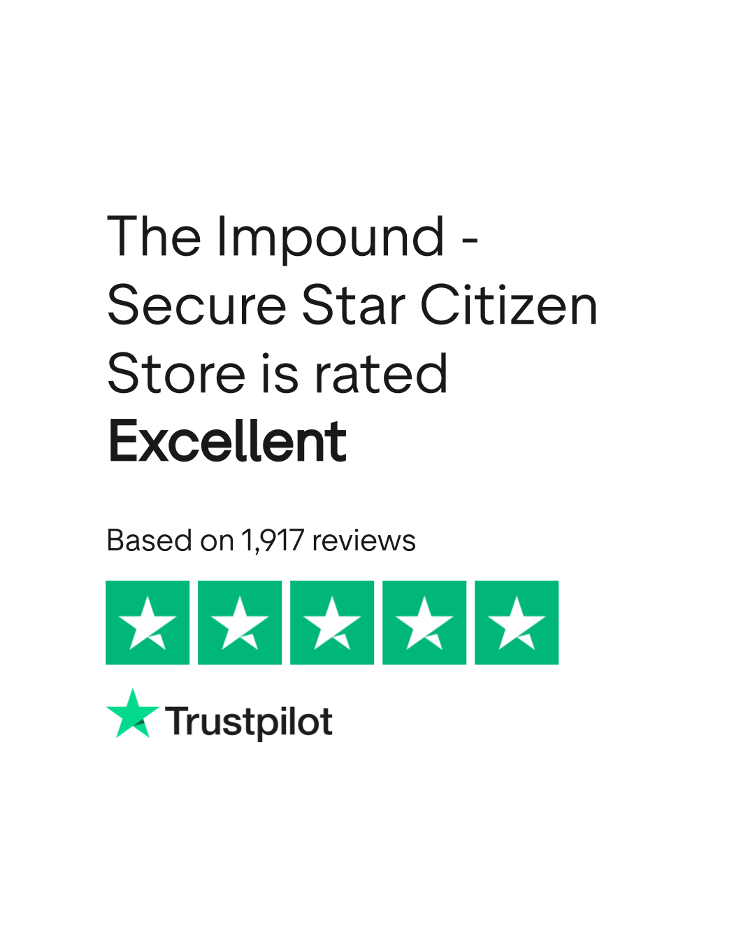 The Impound - Secure Star Citizen Store Reviews | Read Customer Service ...