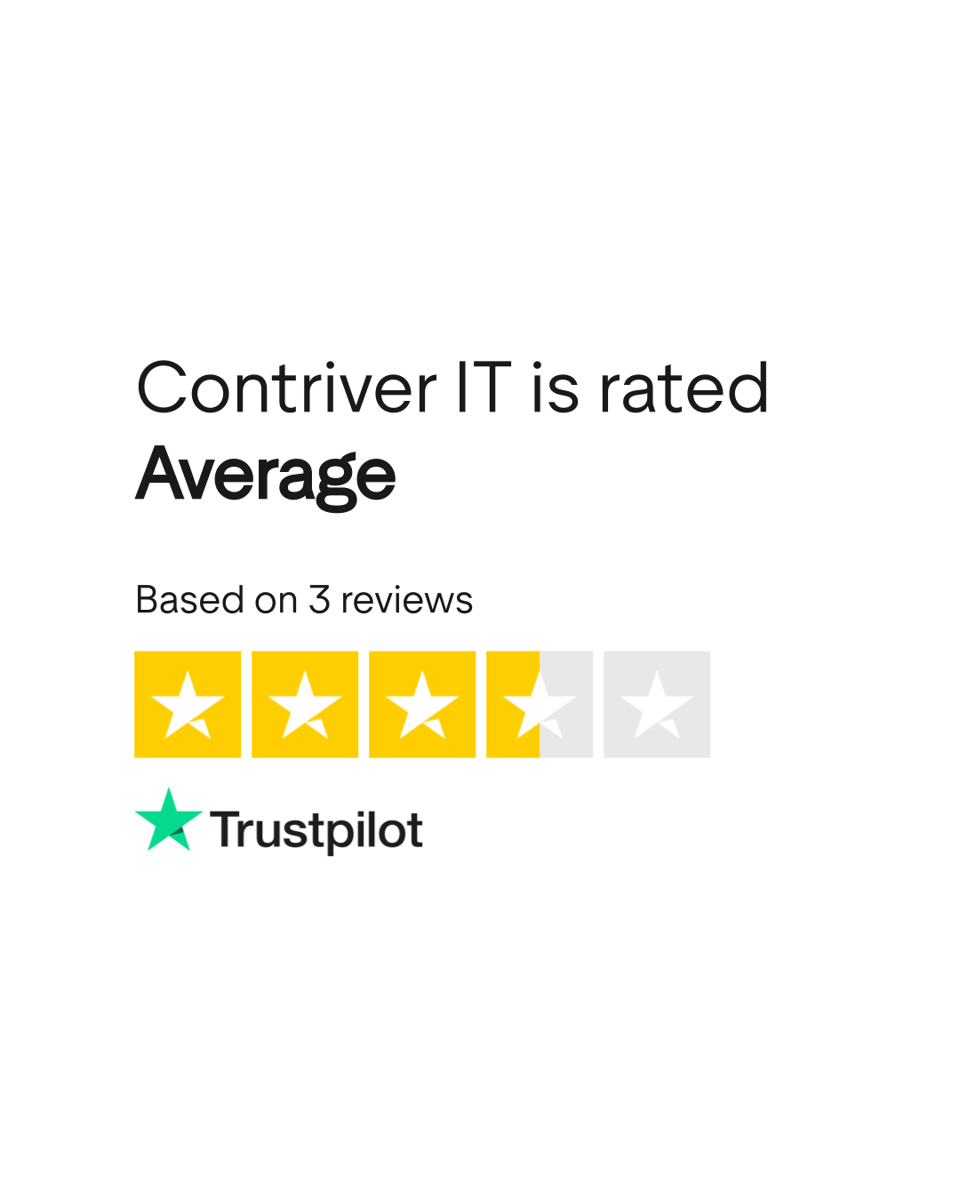 Contriver IT Reviews | Read Customer Service Reviews of contriverit.com