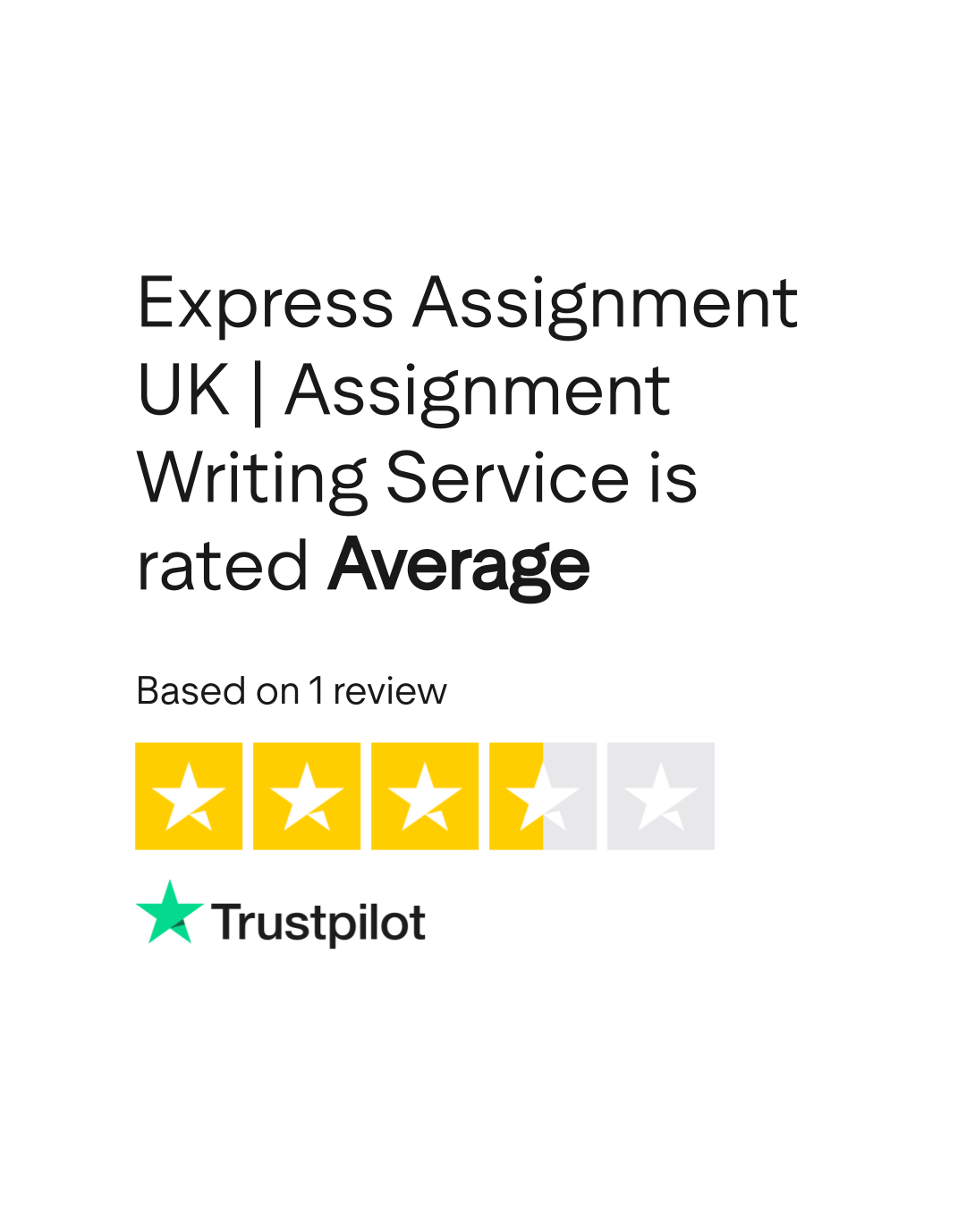 Express Assignment UK | Assignment Writing Service Reviews | Read Customer Service Reviews of ...
